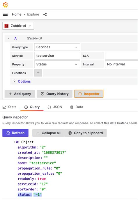 Incorrect Status Of It Service · Issue 1652 · Grafanagrafana Zabbix