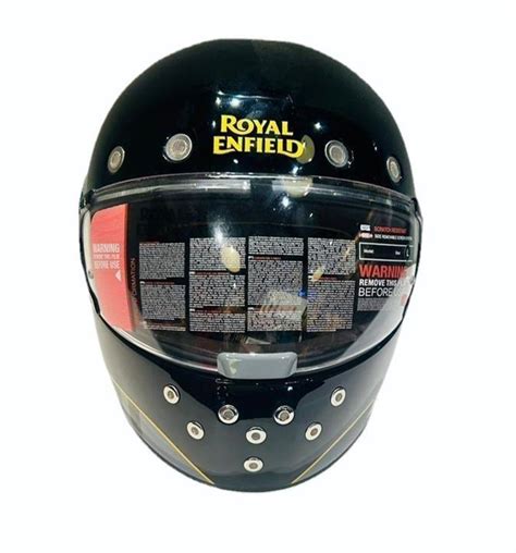 Black Full Face Royal Enfield Driving Helmet At ₹ 4900piece Royal