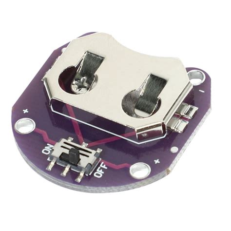 Модуль крепления батареи Lilypad Cr2032 для Arduino купить по выгодной цене в интернет