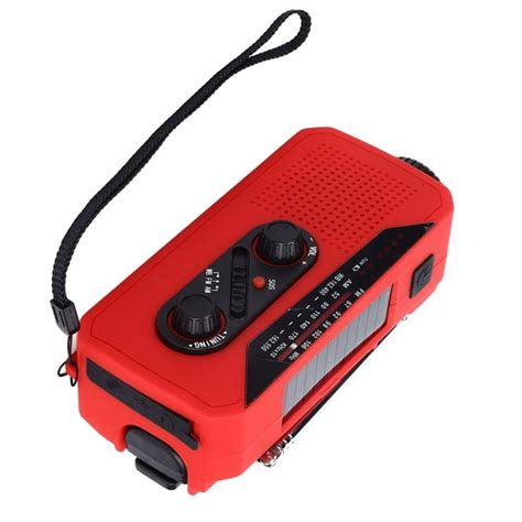 Radio Con Linterna De Emergencia Radio De Emergencia Energía Manual