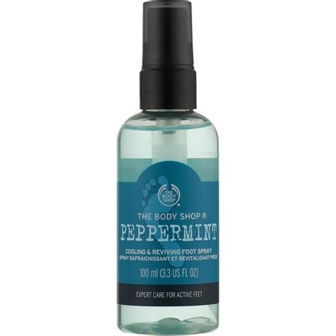 The Body Shop Peppermint Cooling And Reviving Foot Spray 100ml Foot