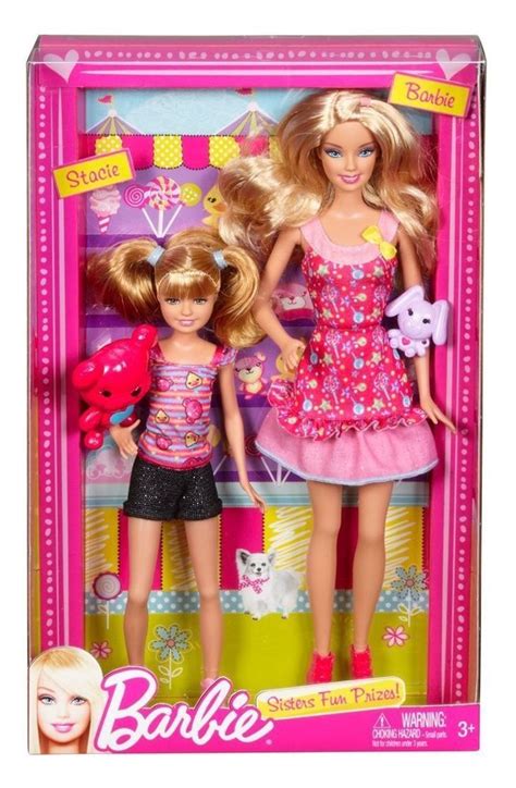 Barbie Sisters Fun Prizes Barbie And Stacie Doll 2 Pack X9068