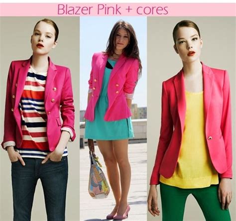 Como combinar o blazer pink Nutrição e Beleza