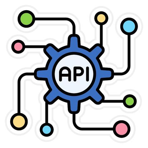 Premium Vector API Icon Vector Image Can Be Used For Computer Programming