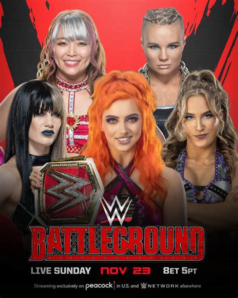 Raw Womens Championship Fatal 5 Way Match By Wwedannyhistory2030 On