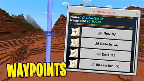 🔥saiu Waypoints Addonsmod Para Minecraft Pe 119 Com Maiores