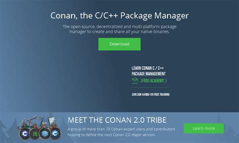 酷站推荐 conan c c open source package manager 知乎