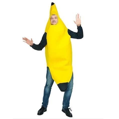 Carnival Clothing Men Cosplay Adult Fancy Dress Funny Sexy Banana Costume Novelty Halloween