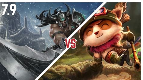 Patch 79 Tryndamere Vs Teemo Top The Damn R Is Bugged Youtube