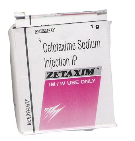 Zetaxim Infection Injection Price From Rs 0 Unit Onwards