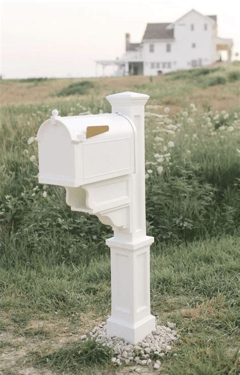 Traditional Mailbox With Post Artofit
