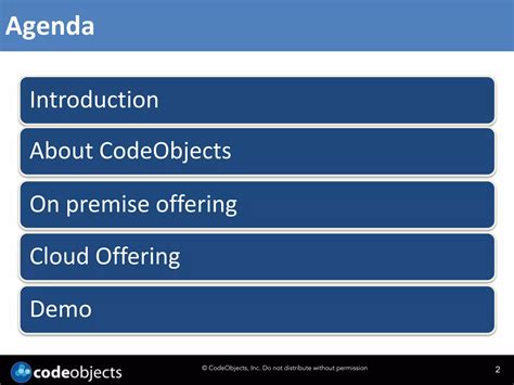 Code Objects Overview Sep 2012 Pptx