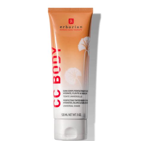 Erborian Cc Body Perfecting Tinted Body Cream Lookfantastic