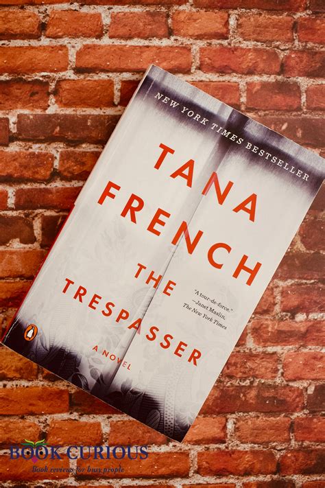 The Trespasser By Tana French Books Young Adult Tana French Book Pins