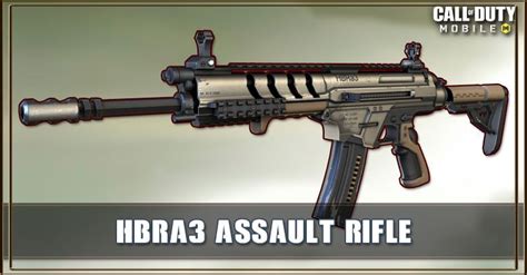 Hbra3 Assault Rifle Call Of Duty Mobile Zilliongamer
