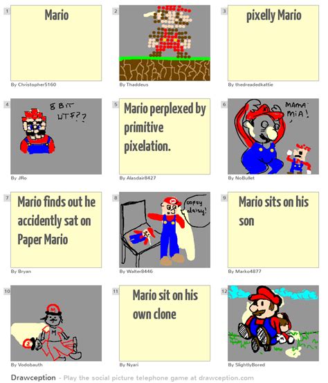 Mario Drawception