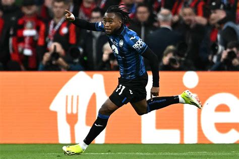 Europa League Atalanta Nella Storia La Tripletta Di Lookman Consegna