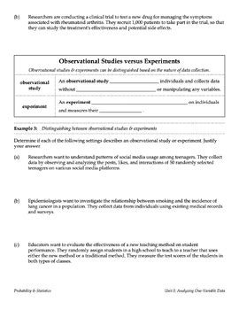 Introduction To Data Collection ProbStat Lesson 3 1 By Math With