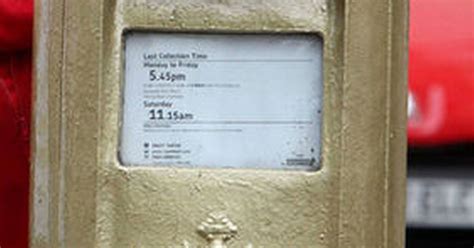 Royal Mail Fails With Gold Boxes Pledge Daily Star