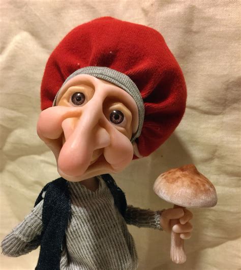 Duende en porcelana fría y tela Polymer Clay Mold Polymer Clay