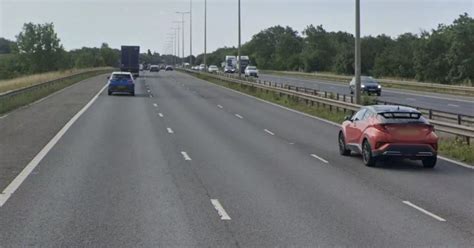Recap As Traffic Stopped On M In Leicestershire Due To Crash
