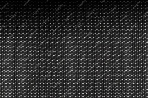 Premium Ai Image Carbon Fiber Weave Pattern In Sleek Monochrome