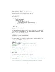 Python List Comprehension: Create Lists Efficiently - Examples | Course Hero