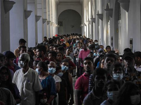 Sri Lanka S President Flees The Country NPR