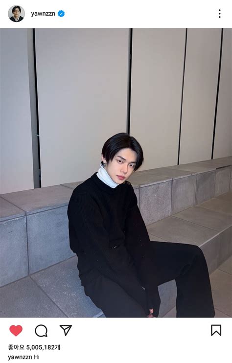 잡담 투바투 연준 인스타 첫 게시물 좋아요 500만 넘었넹 인스티즈instiz 연예 카테고리