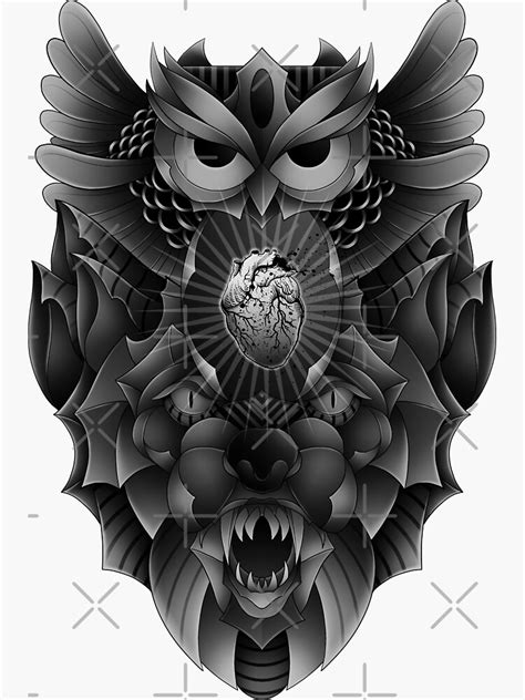 Nocturnal Sticker For Sale By Godzillarge Redbubble
