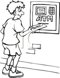 Atm Clipart Black And White 10 Free Cliparts Download Images On