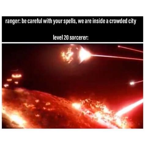 Le Meteor Swarm In A Populated Area Has Arrived Dnd Rpg