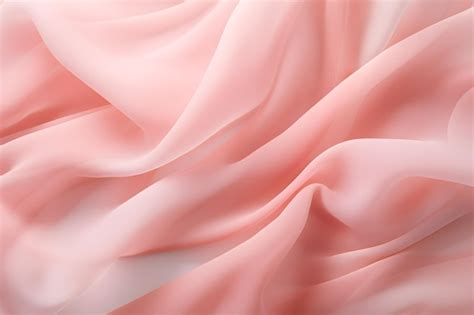 Premium Ai Image Chiffon Serenity Sheer Fabric Background