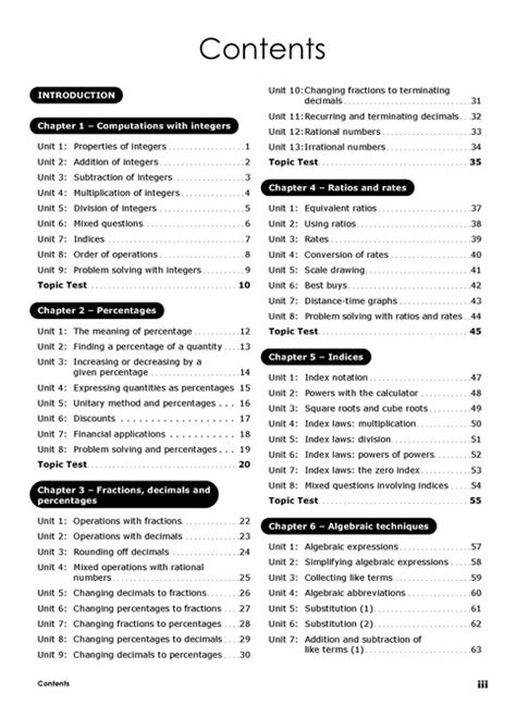 Excel Essential Skills Maths Revision And Exam Workbook 1 Year 8 Pascal Press