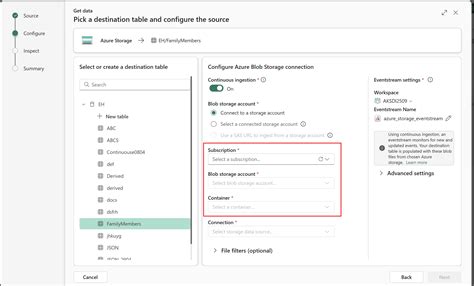 Continuous Ingestion From Azure Storage To Eventhouse Preview