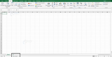 MS Excel Worksheet DataFlair