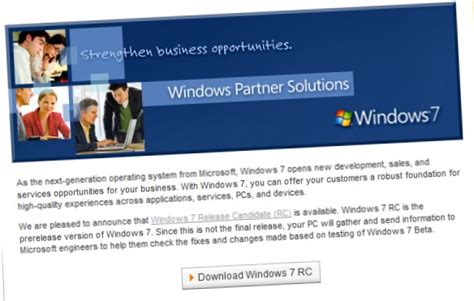 Windows 7 Release Candidate Est Sortie Abricocotier Fr