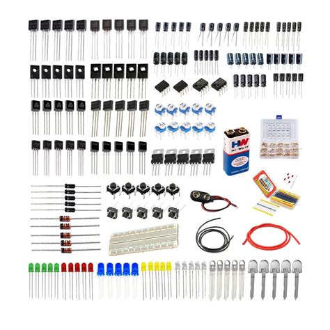 Component Kit For Project Electronic Components Resistors