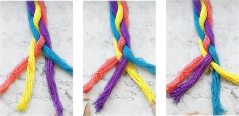 How To Braid Four Strand Braids