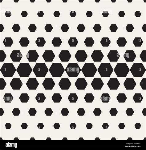 Hexagon Halftone Stock Vector Images Alamy