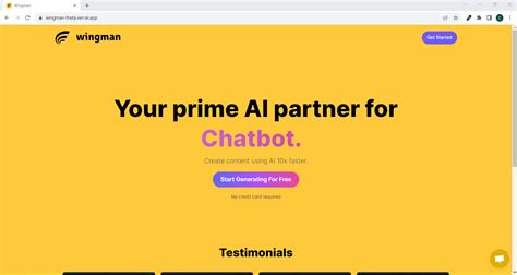 GitHub Gnzchan Wingman Built With Next Js OpenAI Replicate And Prisma This App Leverages