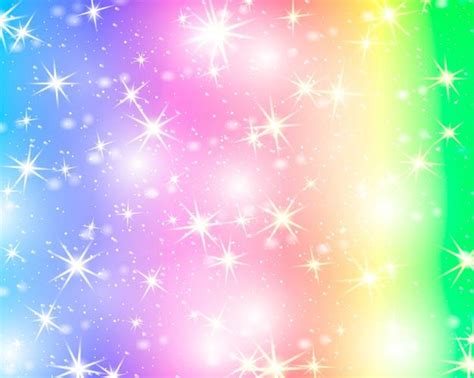 반짝이 스타 무지개 배경 파스텔 색상의 별이 빛나는 하늘 밝은 인어 유니콘 화려한 별 프리미엄 벡터 Pastel Background Rainbow