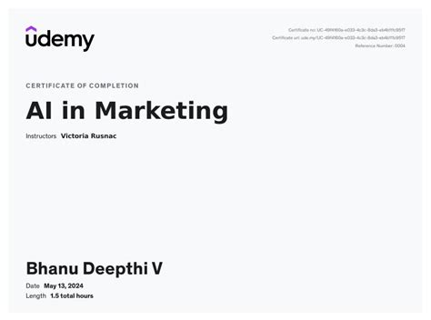 Bhanu Deepthi On Linkedin Udemy Ai Generativeai Aitools Marketing Professionaldevelopment
