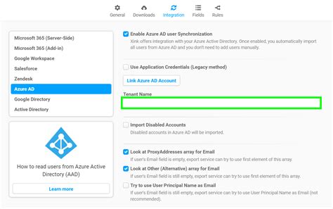 how to integrate entra id azure ad with xink help center