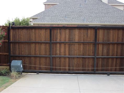 Automatic Sliding Gate Hardware Dallas By Texas Best Fence