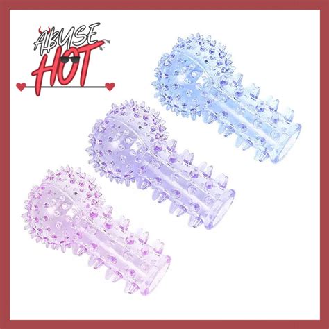 Capa De Dedo Estimulador Estimulacao Texturizada Ponto G Dedeira