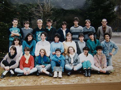 Photo De Classe 86 87 De 1986 Collège Louis Armand Copains Davant