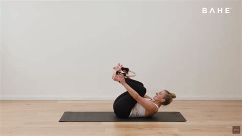 Ab Curl With Leg Extension Using Bahe Pilates Ring