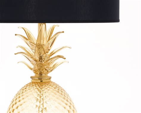 Murano Glass Pineapple Lamps Jean Marc Fray French Antiques