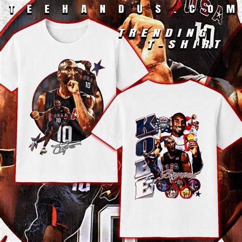 Kobe Bryant Usa Olympic Team Graphic Shirt Hoodie Sweater Long